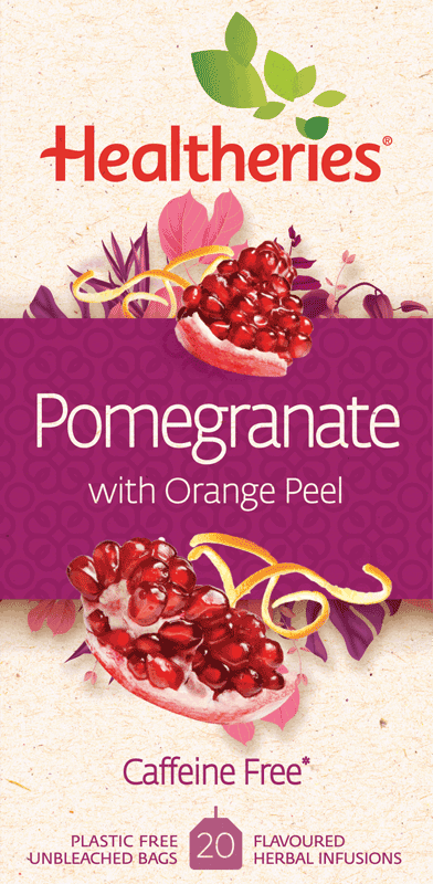 Pomegranate with Orange Peel Tea