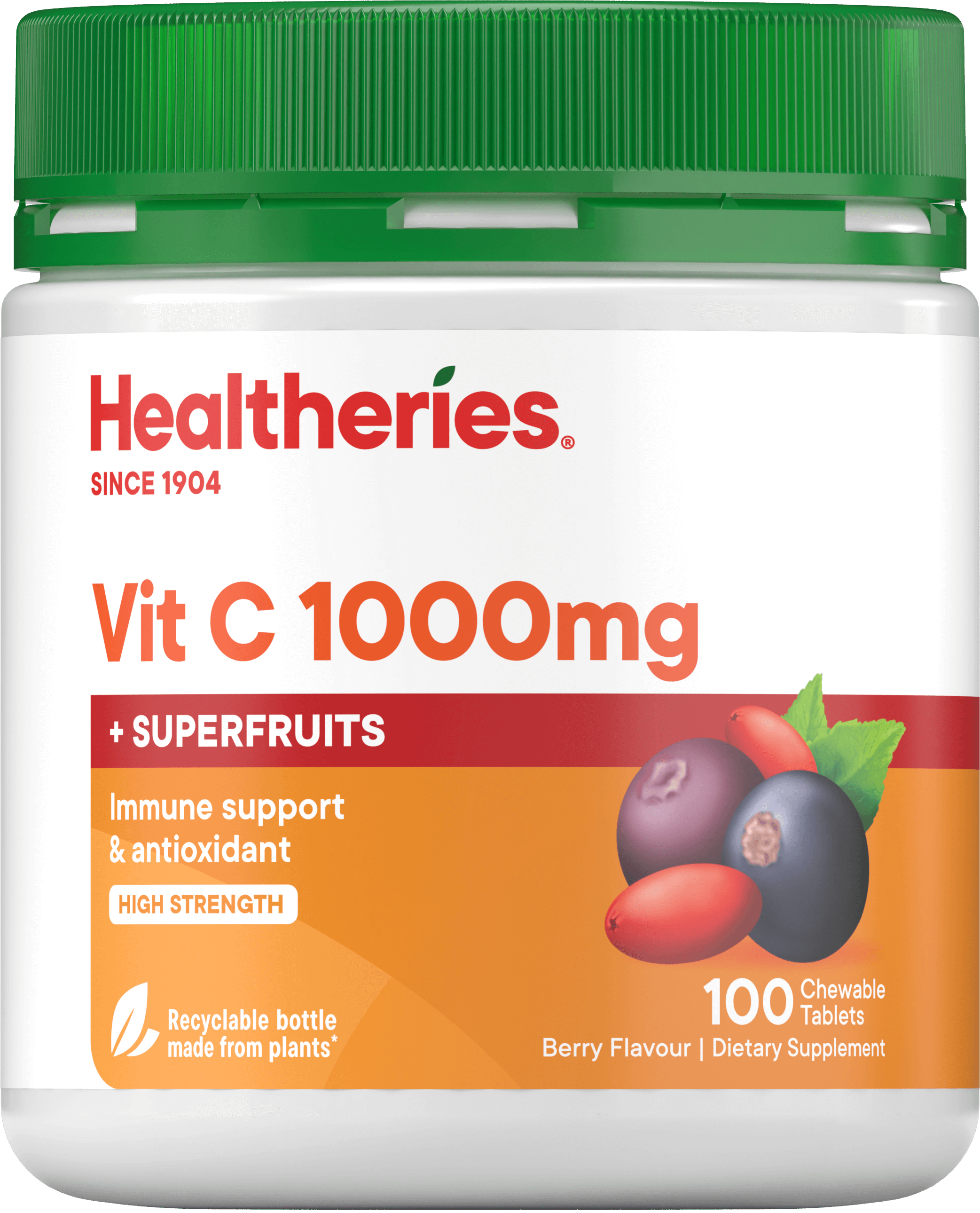 Vit C Superfruits 1000mg Chewable Tablets